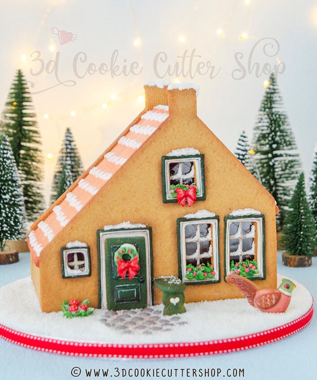 3D Gingerbread House Cookie Cutter Set 'eilanderhuis Schiermonnikoog ...