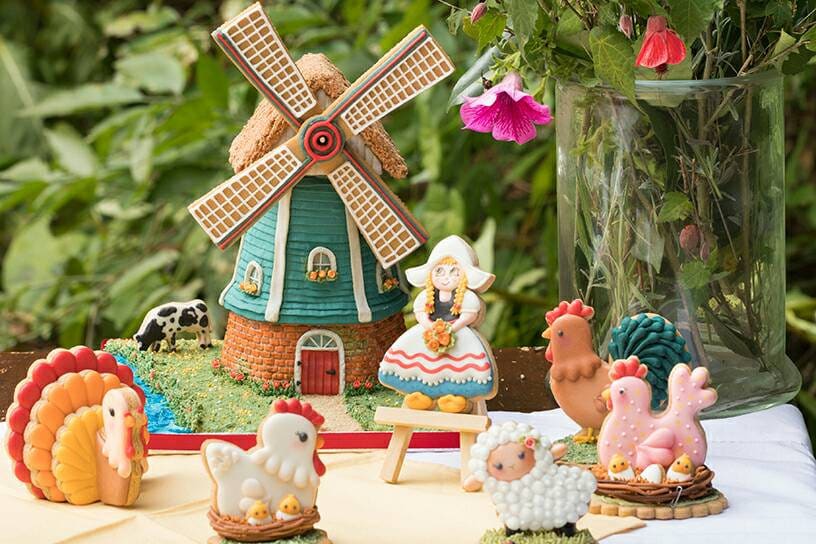 3D Gingerbread Windmill Cookie Cutter Set - Etsy Nederland