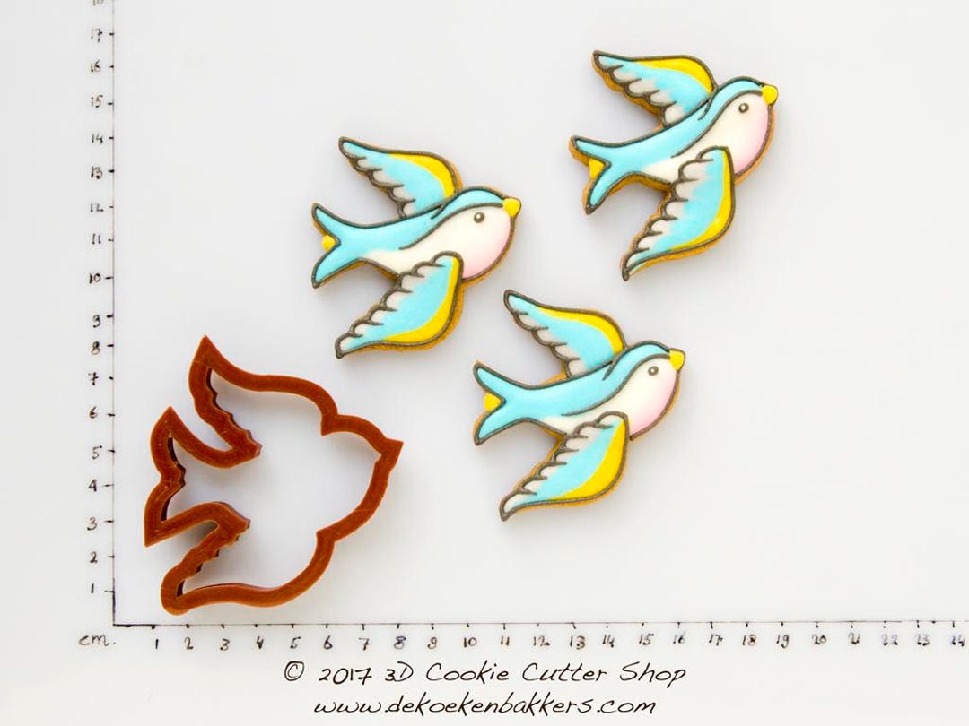 Flying Swallow Cookie Cutter - Etsy
