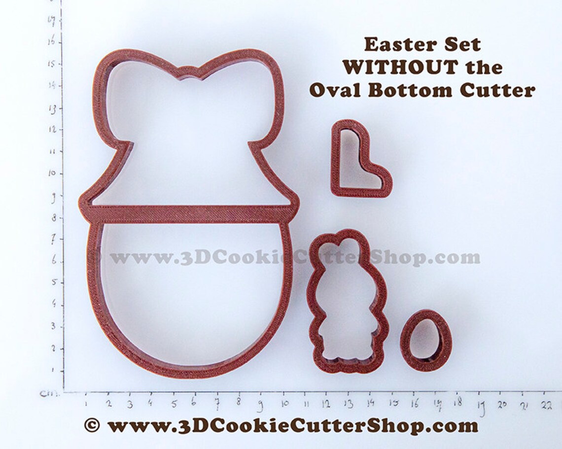 3D Easter Cookie Scene Cookie Cutter Set - Etsy