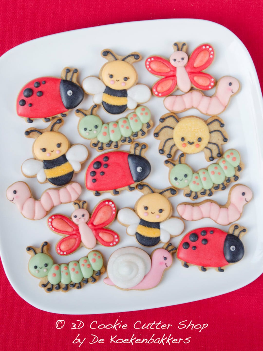 Bugs & Insects Mini Cookie Cutter Set - Etsy