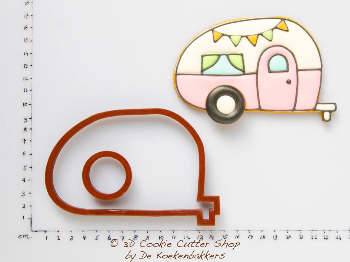 3D Camper Cookie Cutter Set - Etsy