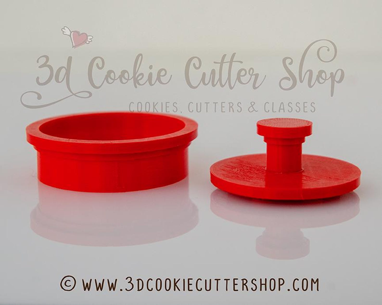 Smiley Cookie Cutter & Stamp | Biscuit - Fondant - Clay Cutter | Baker ...