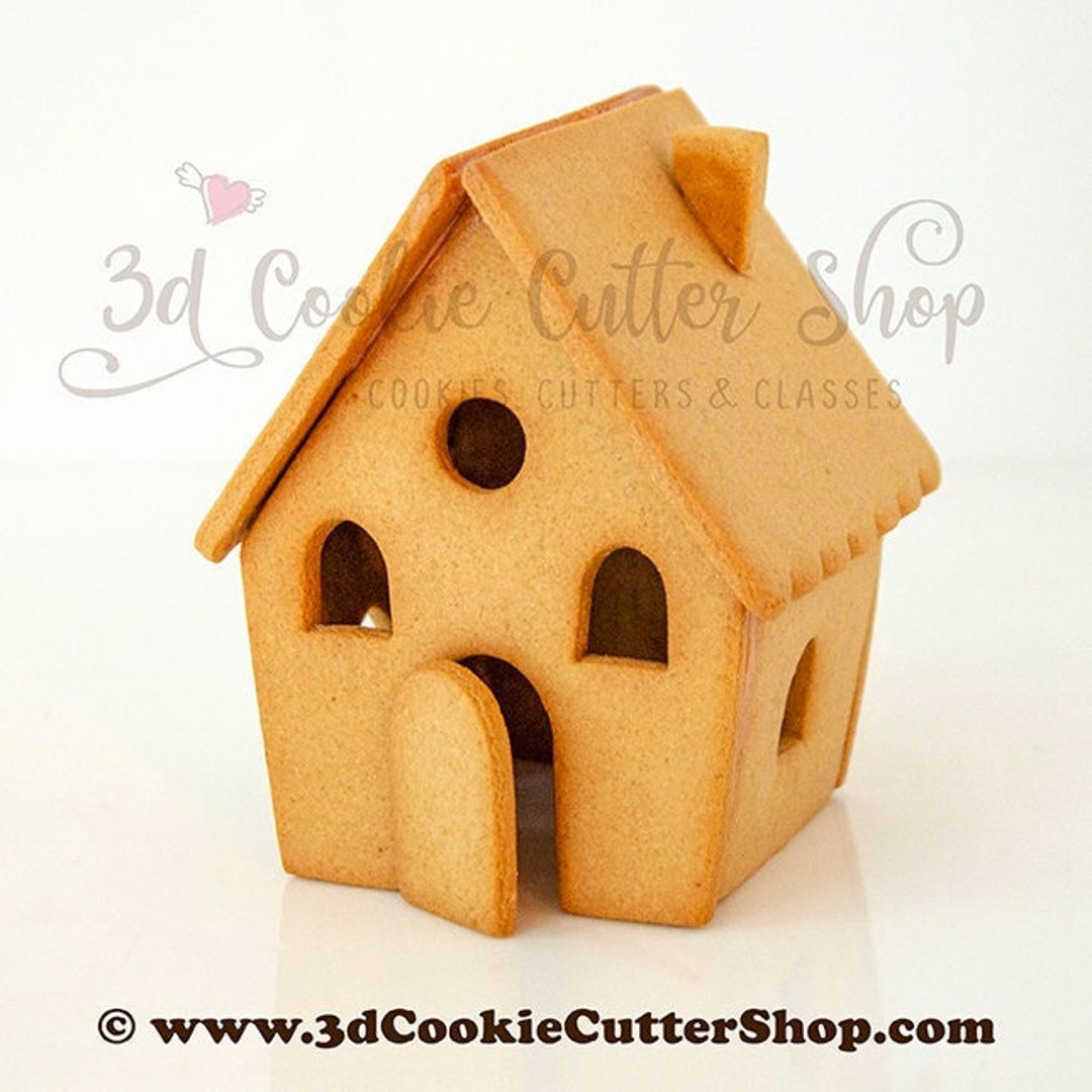 Classic Gingerbread House Cookie Cutter Set | Gingerbread House Kit ...