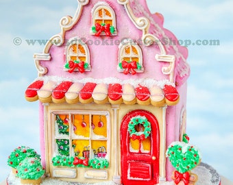 Classic Gingerbread House Cookie Cutter Set Gingerbread House Kit Clay ...