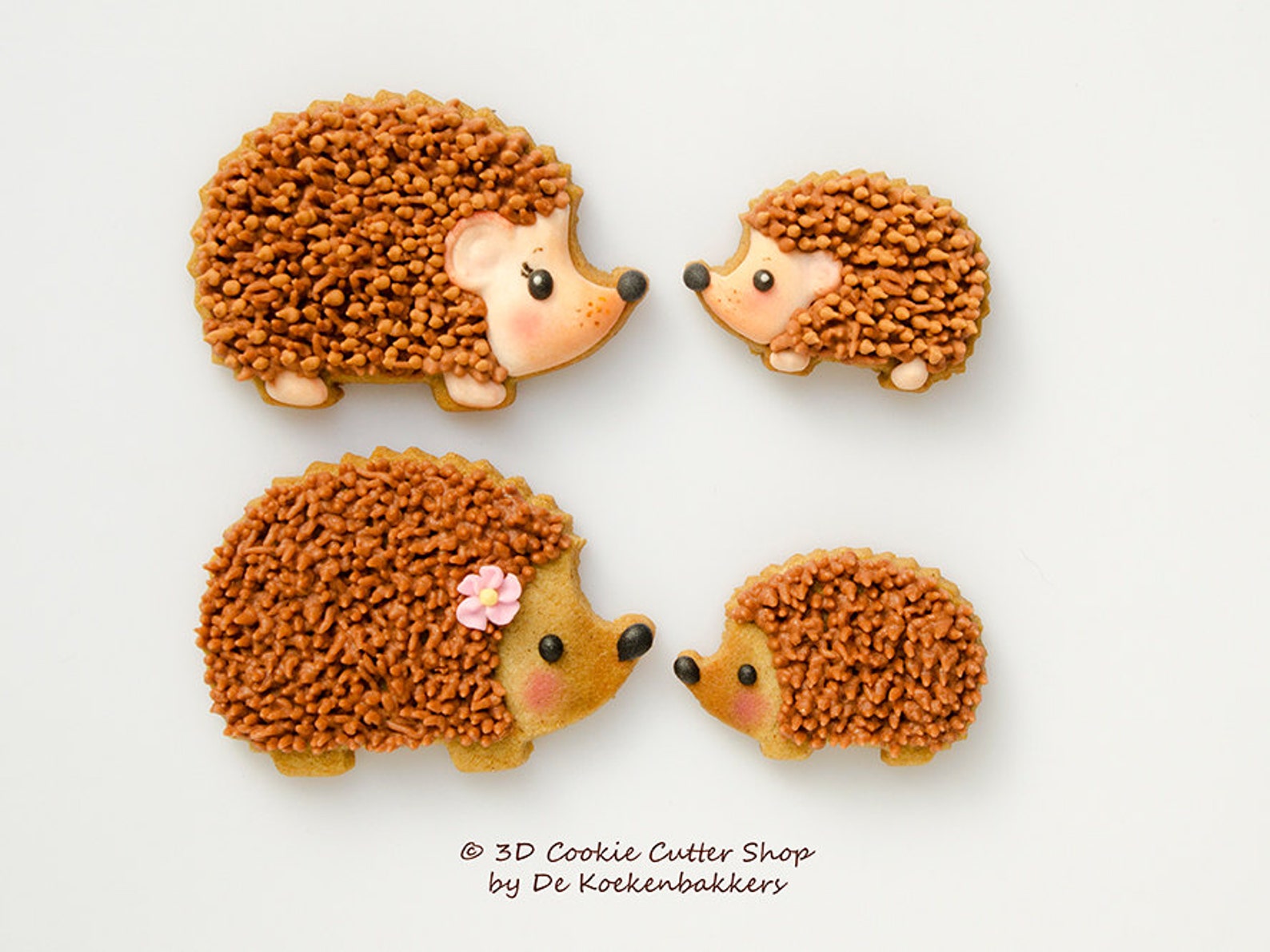 Mother & Baby Hedgehog Cookie Cutter Set - Etsy