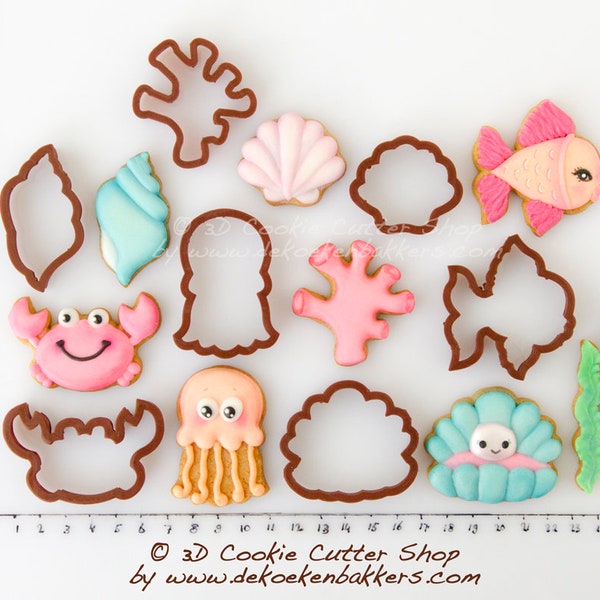Under the Sea Cookie - Etsy