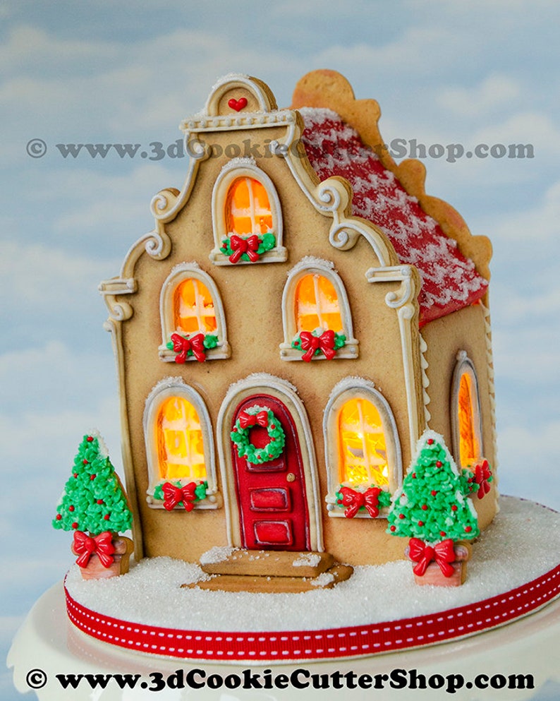 Gingerbread Shop / Canal House Cookie Cutter Set | Gingerbread House ...