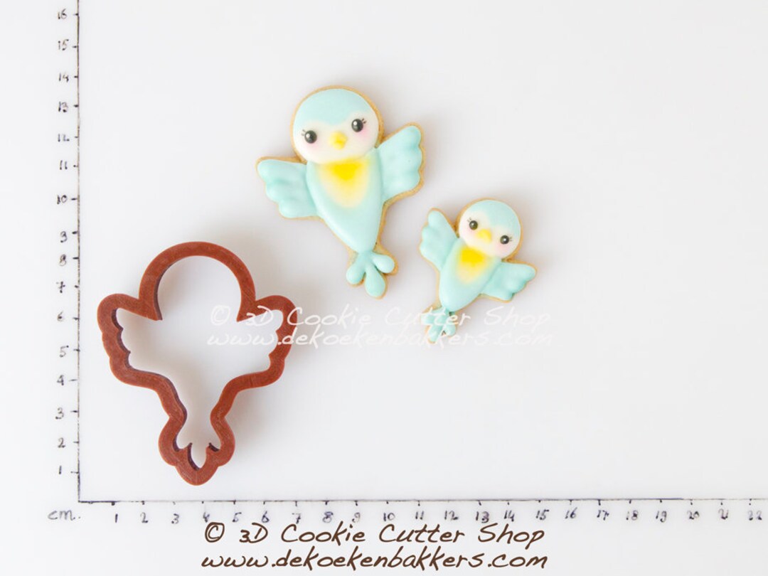 Flying Bird Cookie Cutter | Fondant Cutter | Clay Cutter - Etsy