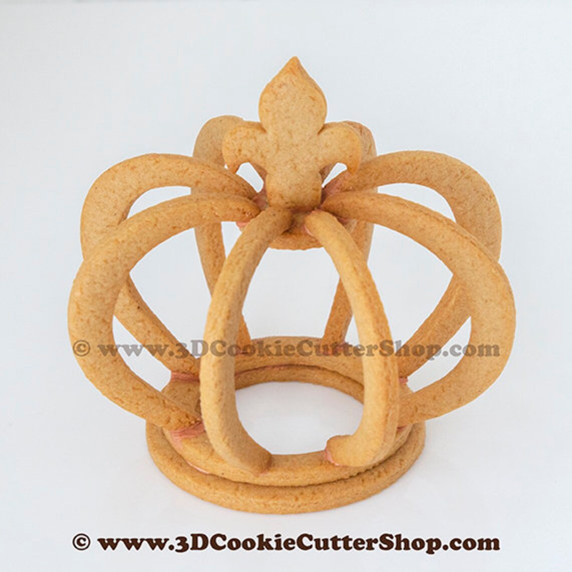 3D Crown Cake Topper Cutter Set - Etsy