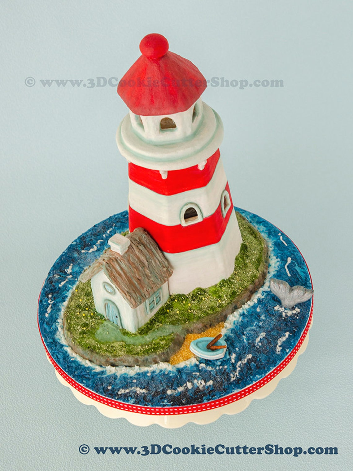 Gingerbread Lighthouse Cookie Cutter Set - Etsy