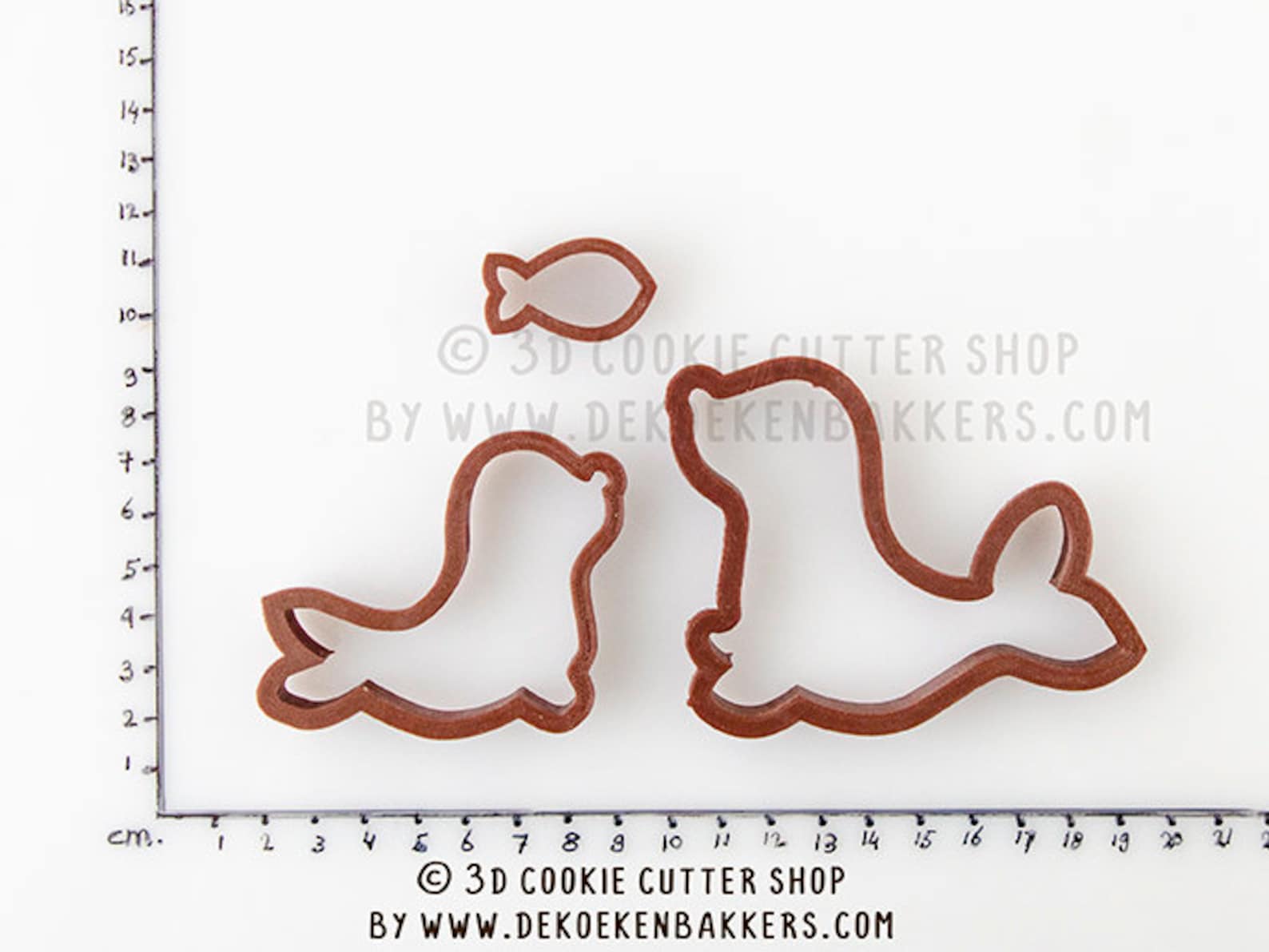 Seal & Baby Seal Cookie Cutter Set - Etsy