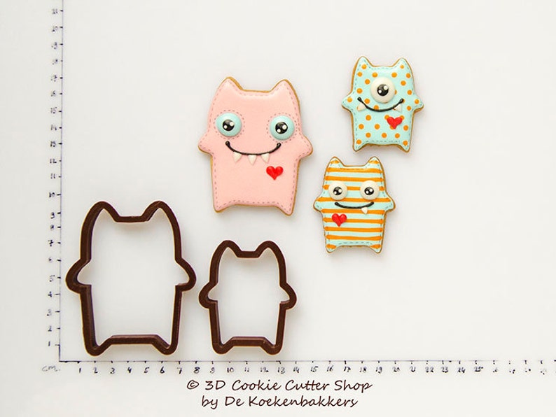 Monster Cookie Cutter Set - Etsy Canada