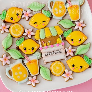 Lemonade Stand Cookie Cutter Set - Etsy