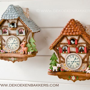 Gingerbread Cuckoo Clock House Cookie Cutter Set | Etsy