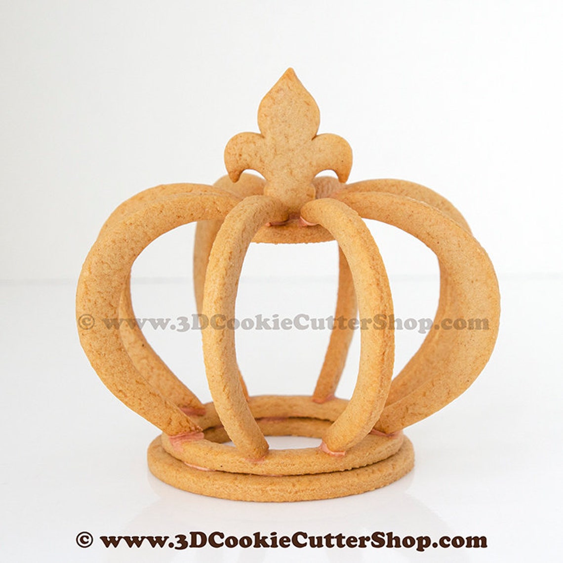 3D Crown Cake Topper Cutter Set - Etsy