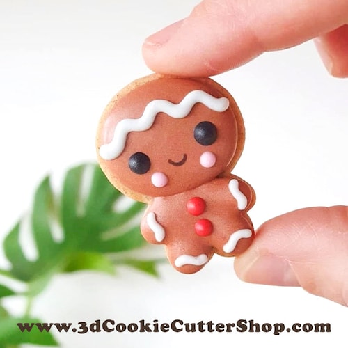 Gingerbread Man Cookie Cutter Christmas Cookie Cutters - Etsy