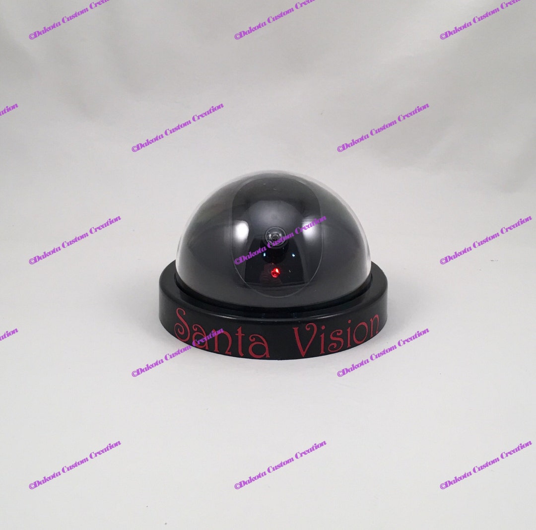 Santa Cam With Blinking LED Light, Fake Santa Cam, Fake Security Camera ...