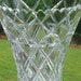 Ofnah Hand-cut Lead Crystal Tall Cut Glass Vase - Etsy
