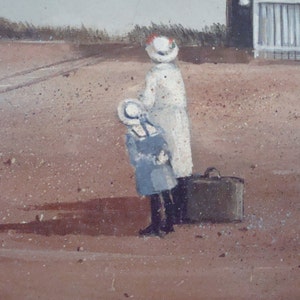 Ann Mount Original Signed Acrylic Painting 1980s Woodstock Georgia ...