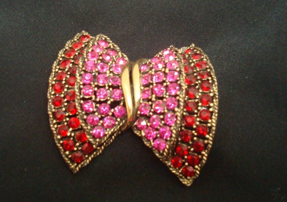 Weiss Fuchsia Pink Rhinestone Red Rhinestone Dimensio… - Gem