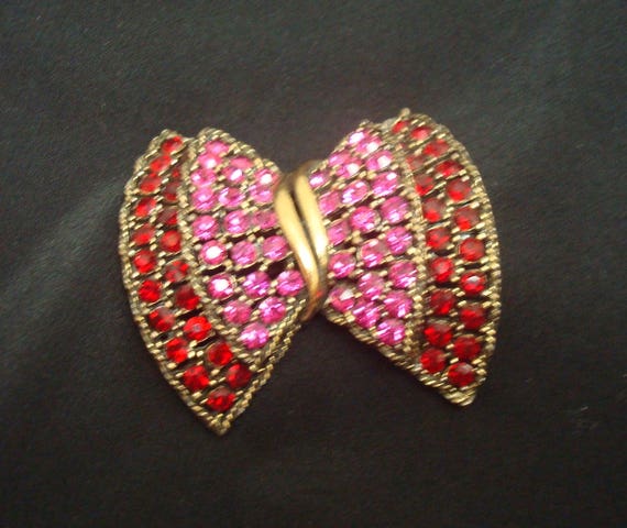 Weiss Fuchsia Pink Rhinestone Red Rhinestone Dimensio… - Gem
