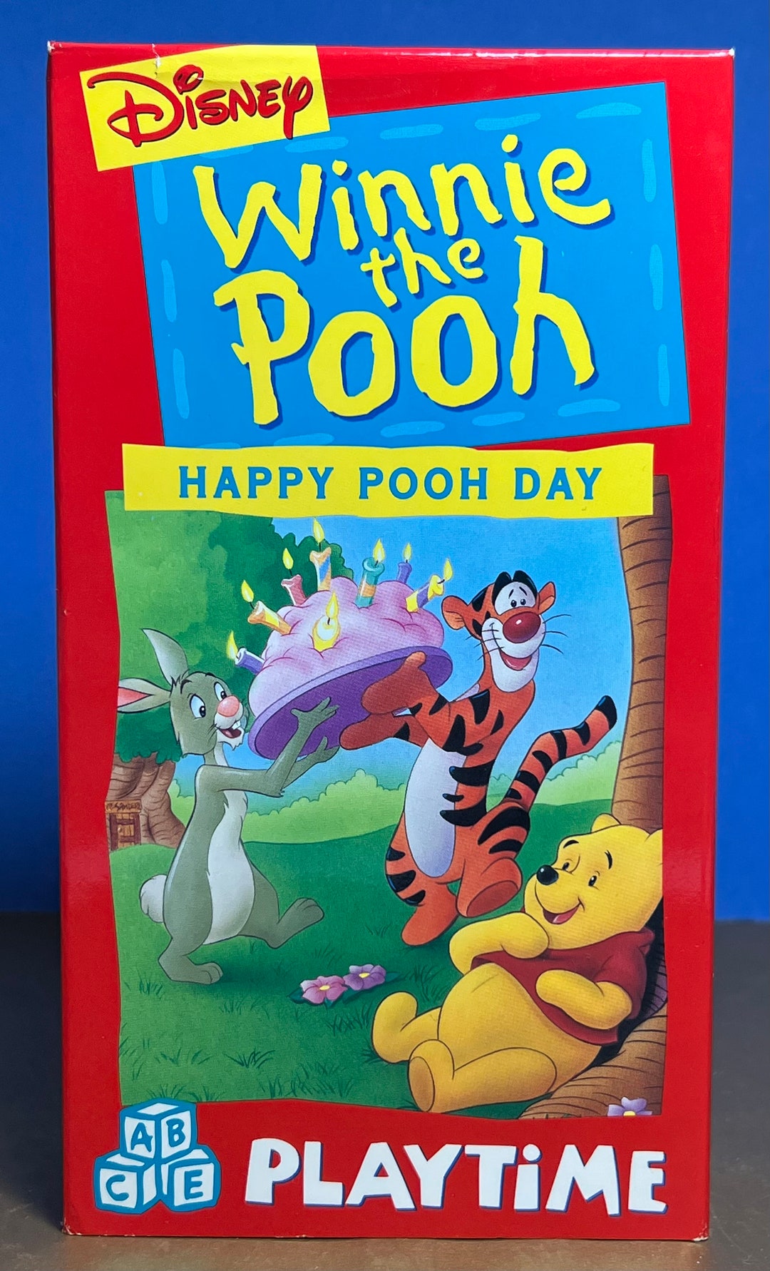 Vintage Disney Winnie the Pooh Happy Pool Day Play Time Tape With ...