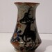 Vintage Small Rustic Vase of Deer in Nature - Etsy