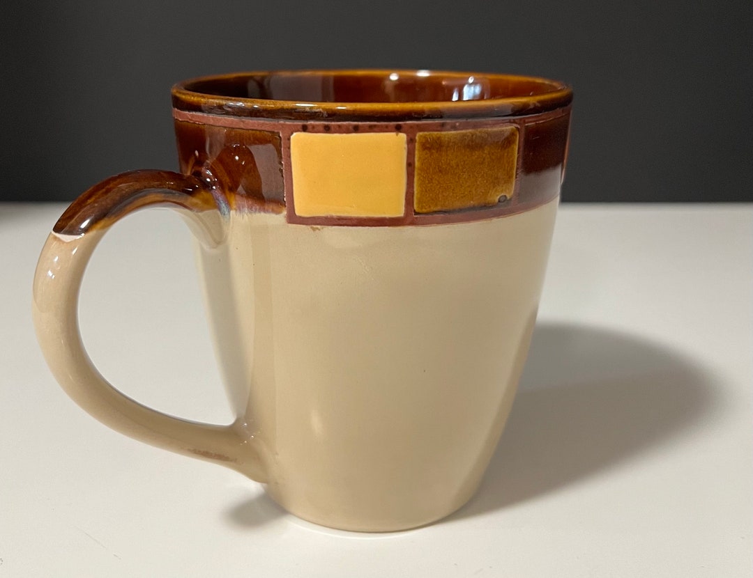 Vintage 1990’s Large Ceramic Pottery Coffee Mug - Etsy