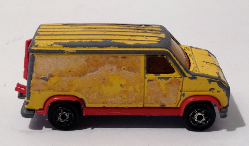 1988 Majorette Fourgon Transit Team Van - Etsy