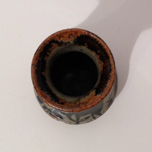 Vintage Small Rustic Vase of Deer in Nature - Etsy