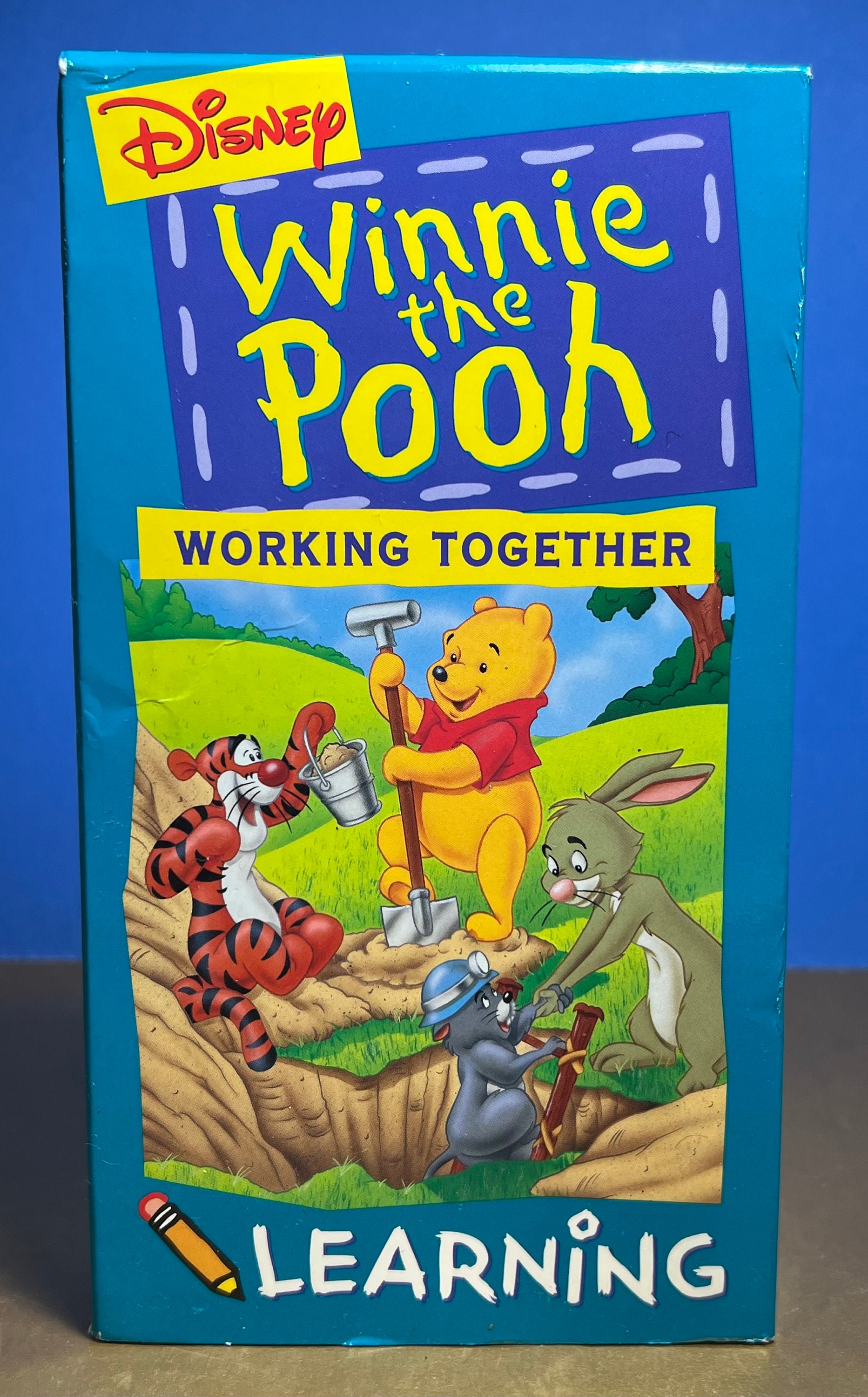 Vintage 1996 Disney Winnie the Pooh Working Together Learning VHS Tape ...