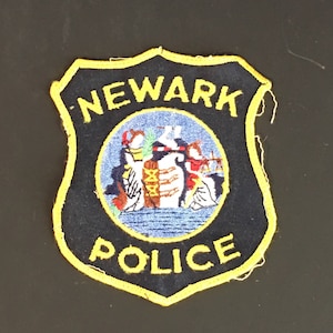 Vintage Newark Police Embroidered Patch 3 in Quantity - Etsy