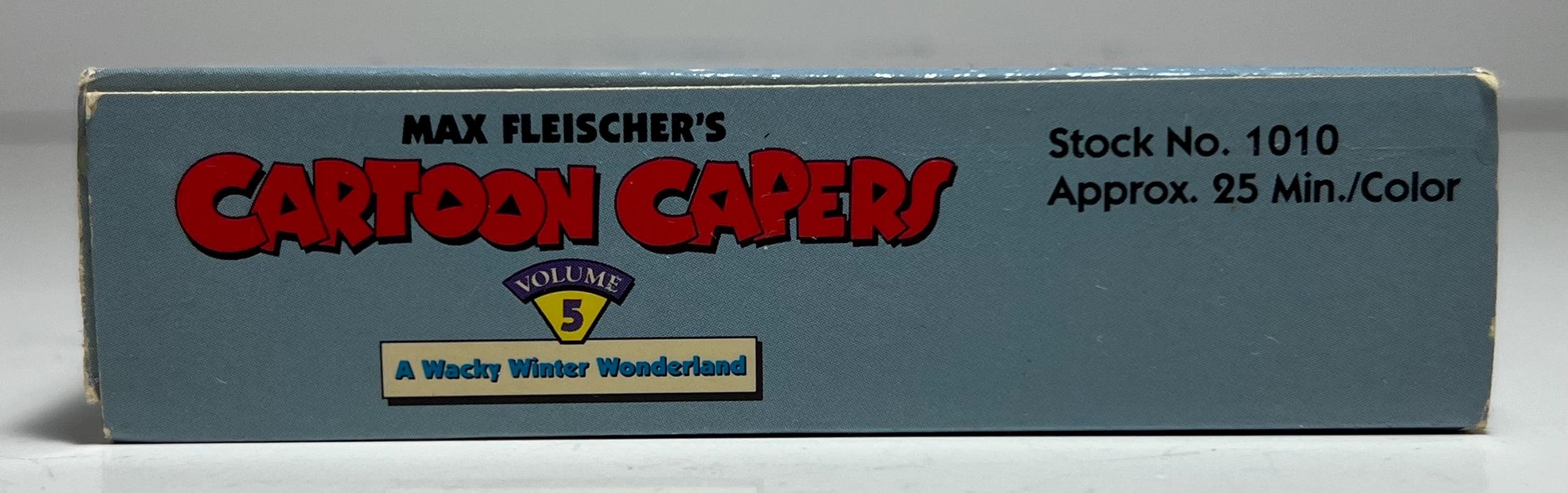 Vintage 1990’s Max Fleischer’s Cartoon Capers Volumes 5 “A Wacky Winter ...