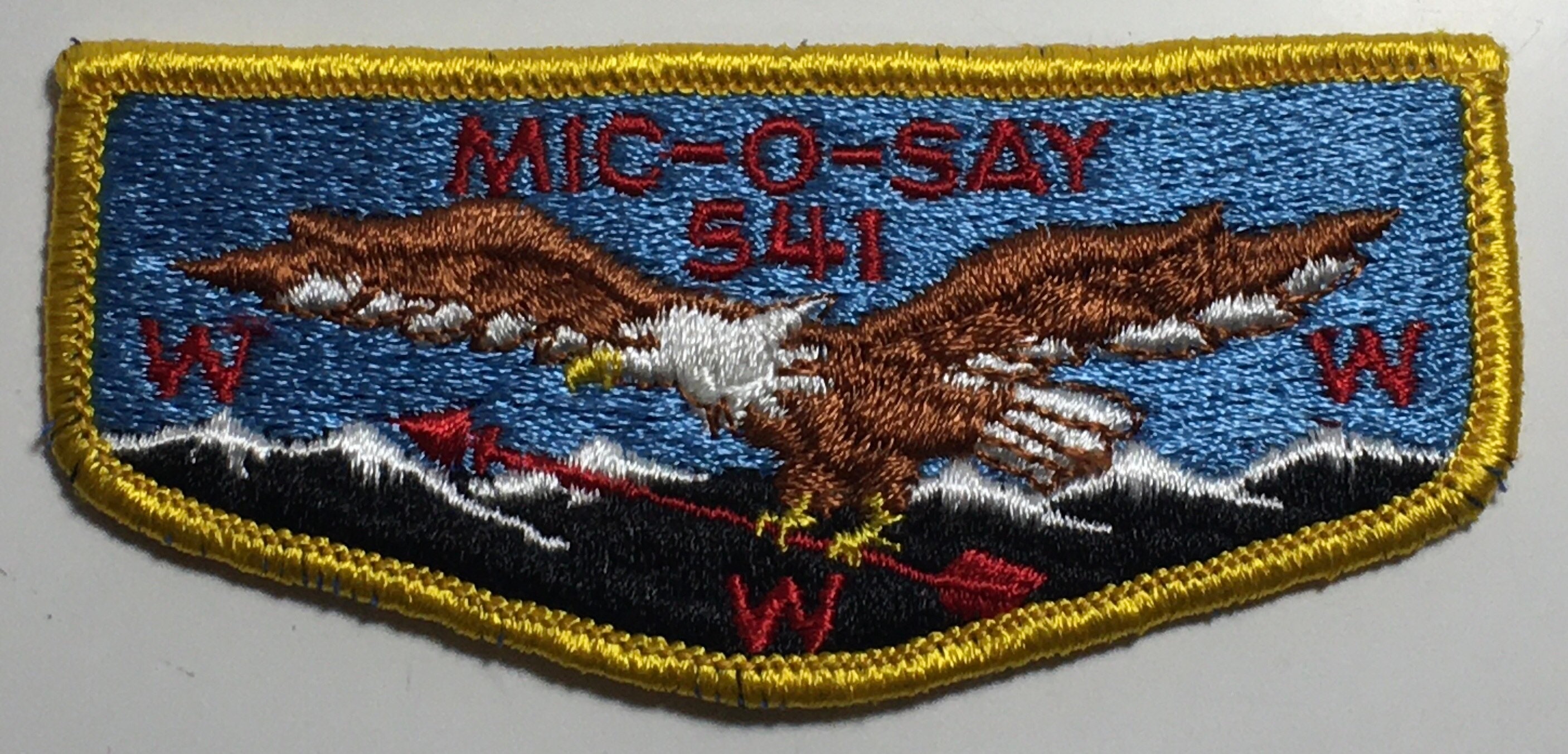 Vintage BSA Mic-o-say Lodge-44 Www Oa Flap Embroidered Patch - Etsy