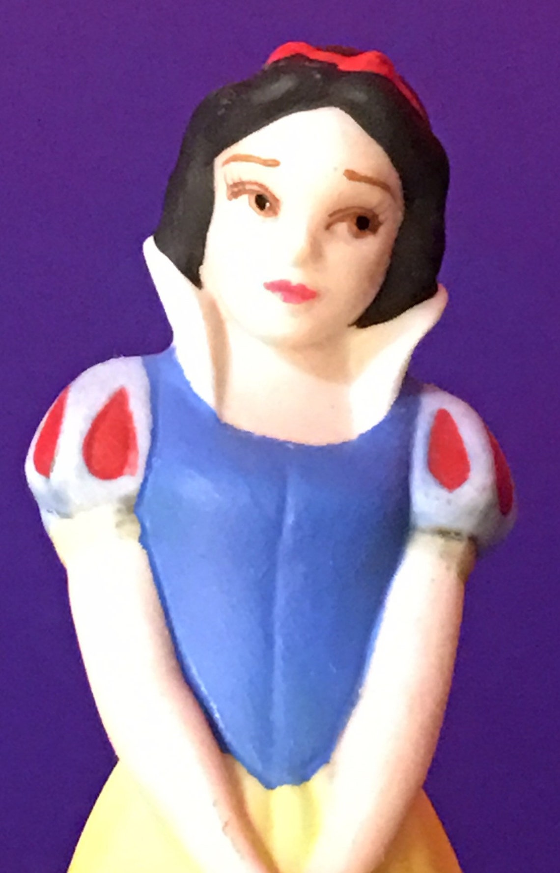 Vintage Disney Character snow White Mini Porcelain Figurine - Etsy