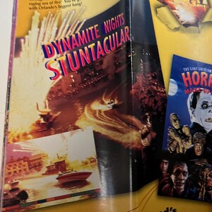 Vintage 1996 Universal Studios New Ride the Movies Theme Park Lobby ...