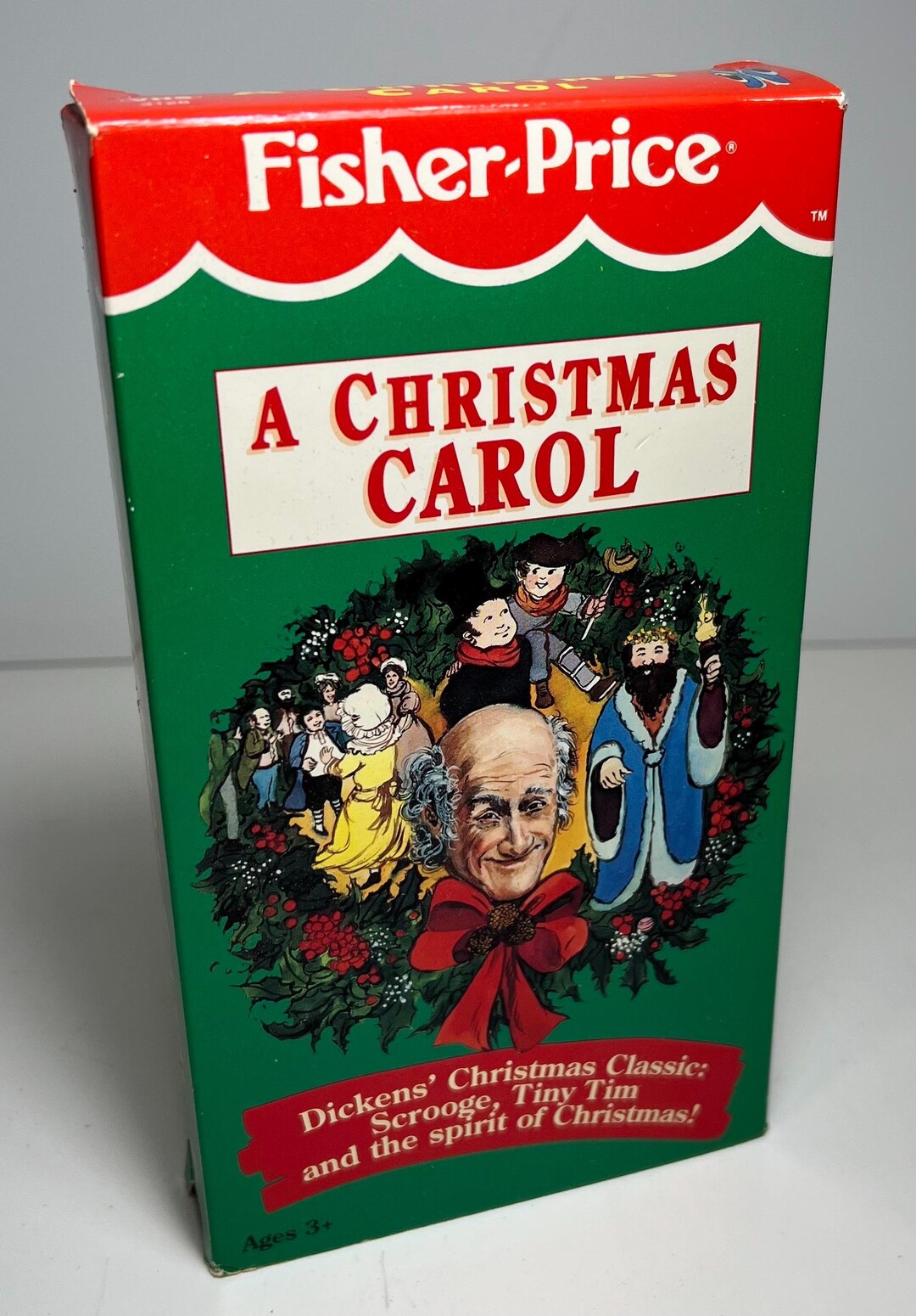 Vintage 1992 Fisher-price VHS Tape Titled A Christmas Carol With ...