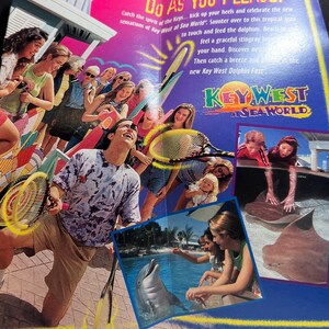 Vintage 1997 Seaworld Guide Book Information Brochure Flyer Theme Park ...