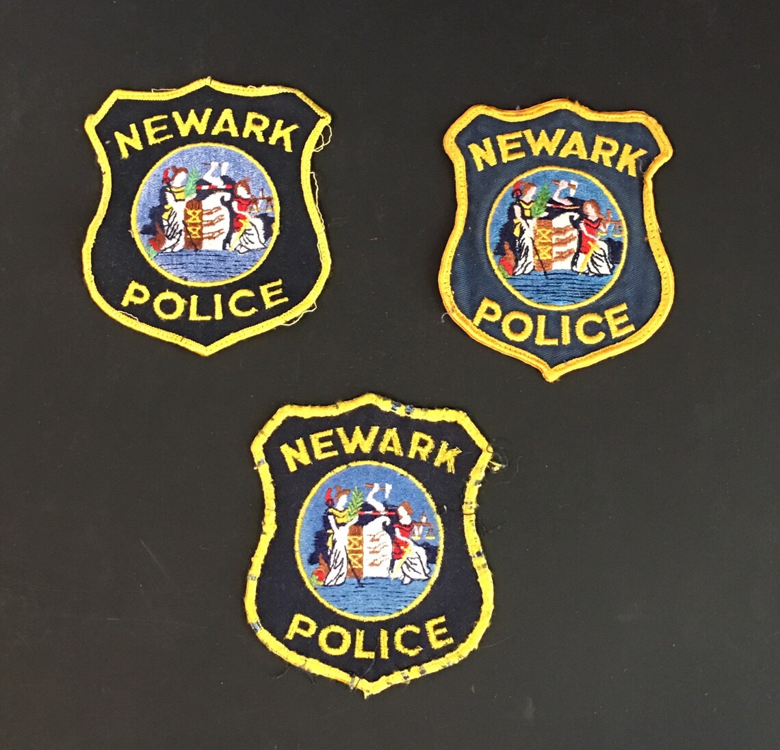Vintage Newark Police Embroidered Patch 3 in Quantity | Etsy