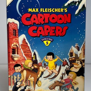 Vintage 1990’s Max Fleischer’s Cartoon Capers Volumes 5 “A Wacky Winter ...