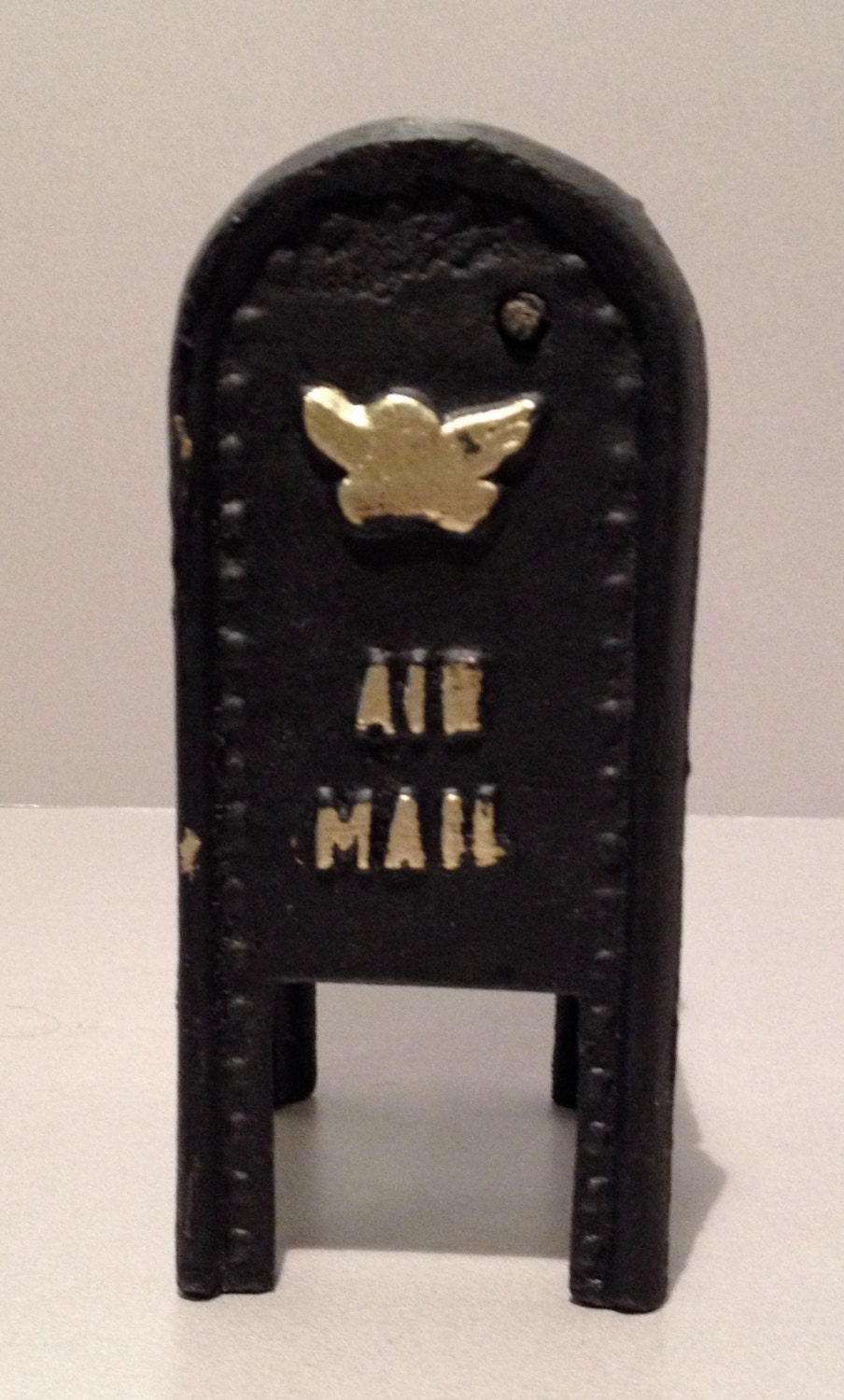 Cast Iron Mailbox Coin Bank - Etsy