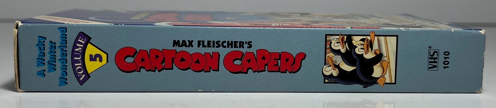 Vintage 1990’s Max Fleischer’s Cartoon Capers Volumes 5 “A Wacky Winter ...