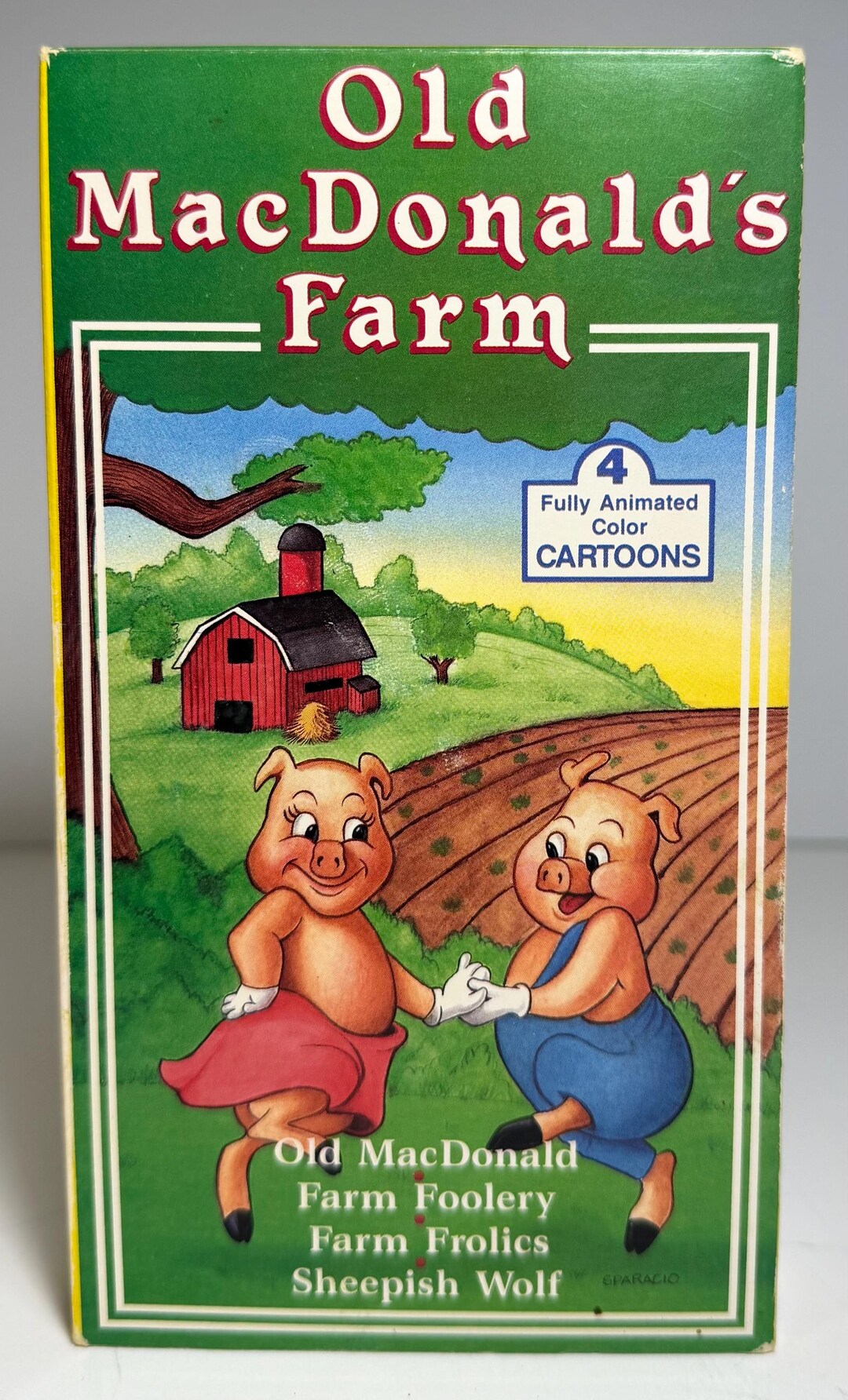 Vintage 1990 Old Macdonald’s Farm VHS Tape Cassette With Original Paper ...