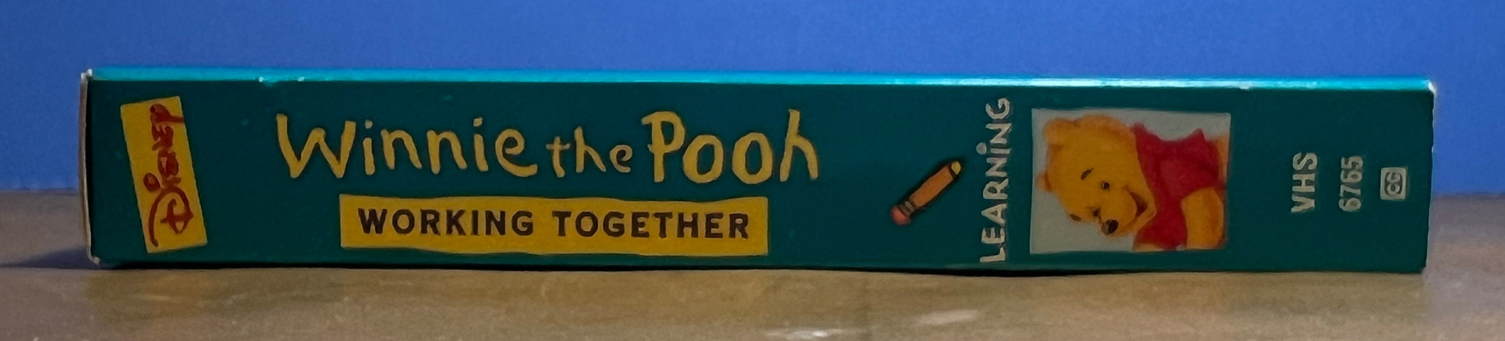 Vintage 1996 Disney Winnie the Pooh Working Together Learning VHS Tape ...