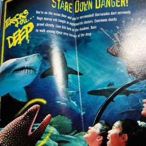 Vintage 1997 Seaworld Guide Book Information Brochure Flyer Theme Park ...