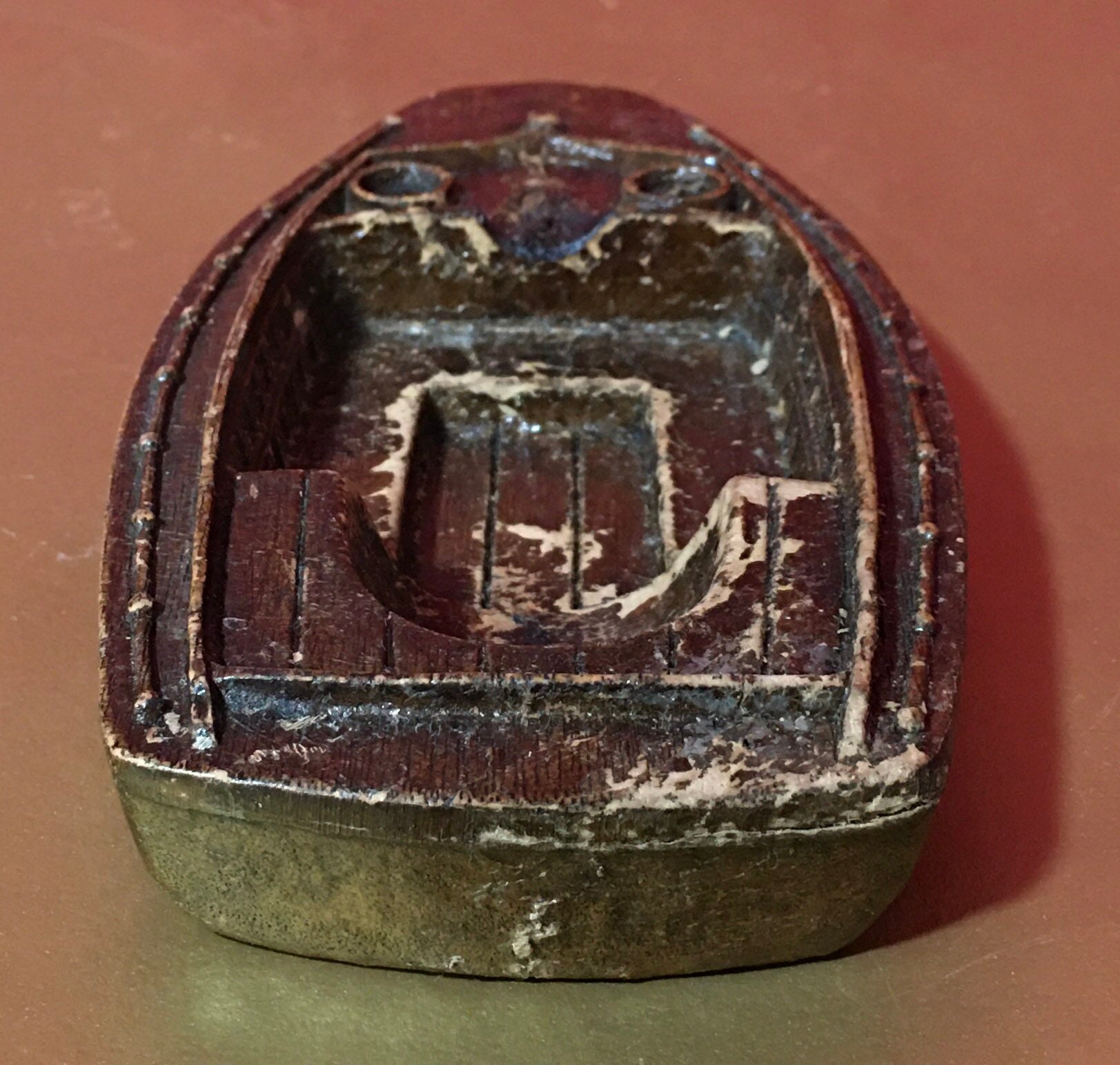 Vintage 1940s Syroco Row Boat Cast Resin - Etsy