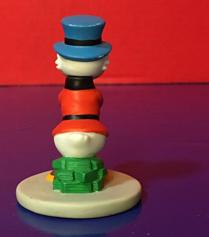 Vintage Disney Character “uncle Scrooge” Mini Porcelain Figurine - Etsy