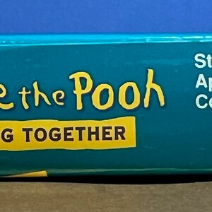 Vintage 1996 Disney Winnie the Pooh Working Together Learning VHS Tape ...