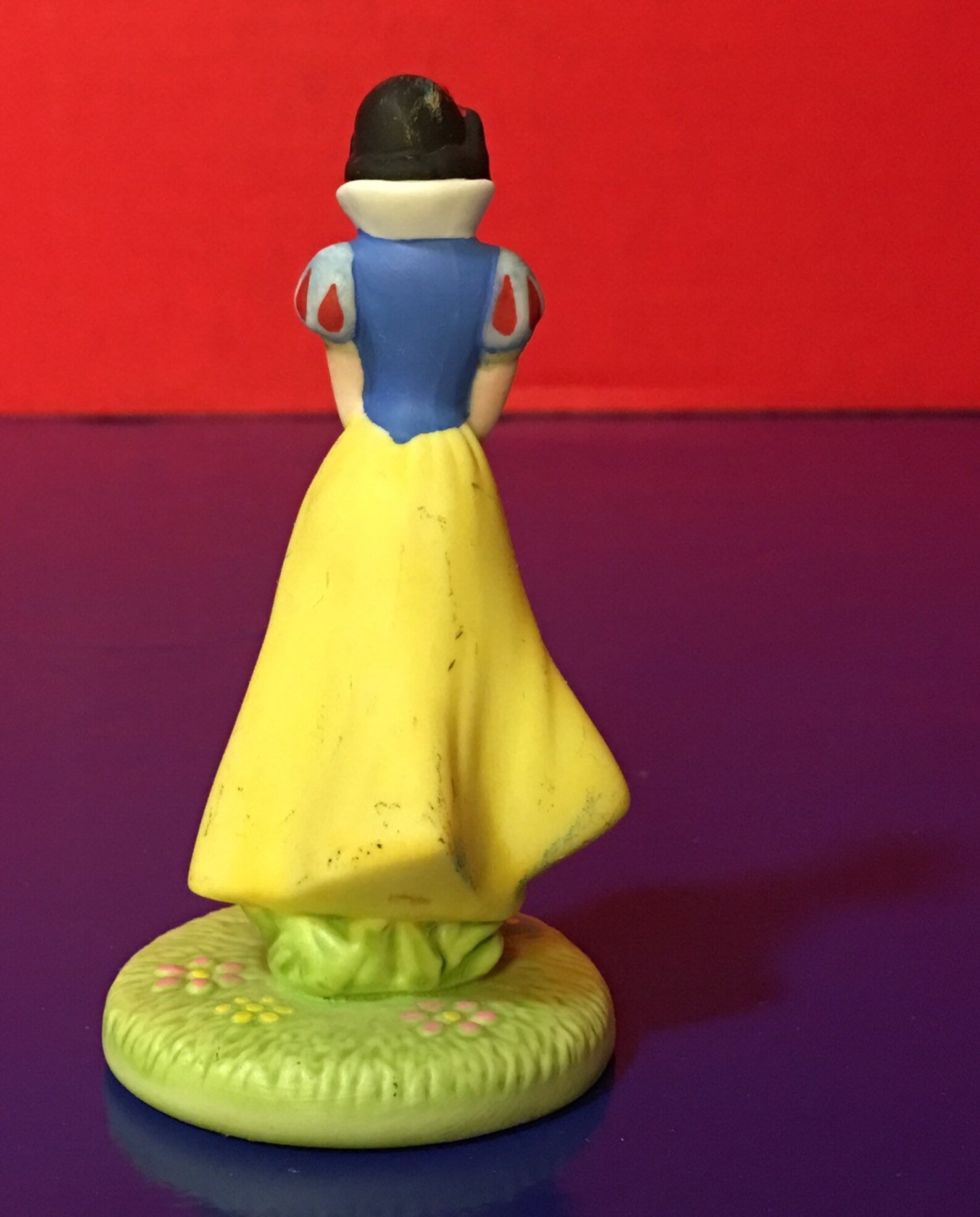 Vintage Disney Character snow White Mini Porcelain Figurine - Etsy
